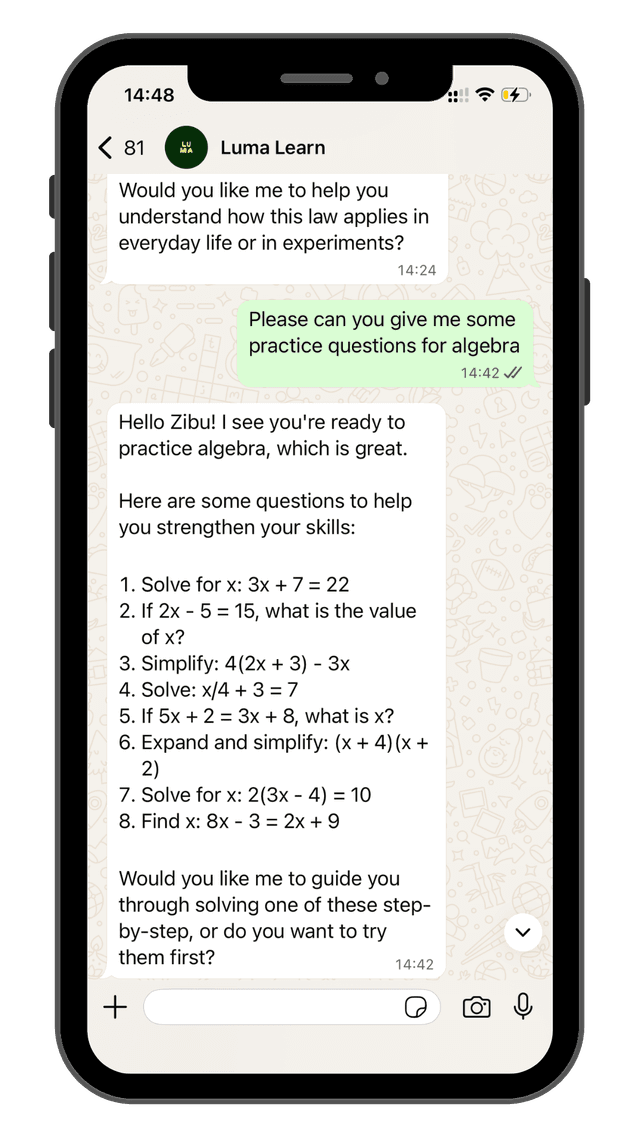 How Luma Works - 3 Simple Steps to Get Free WhatsApp Tutoring | Luma Learn