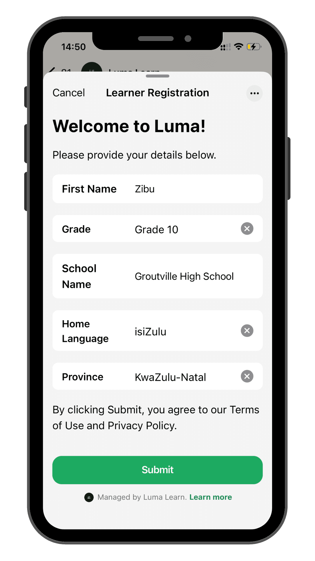 Luma Learn - Free 24/7 WhatsApp Tutor for South African Students